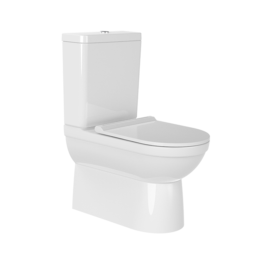 Capri Duvara Dayalı Klozet Takımı – Seramik Outlet Park